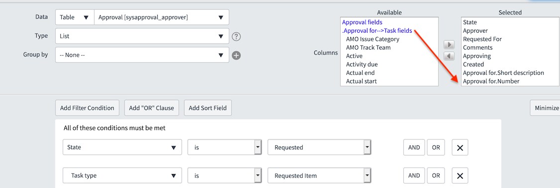 How can you add Approvers into column fields in re... - ServiceNow ...