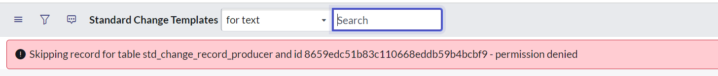 How to move the standard change templates from one... - ServiceNow ...