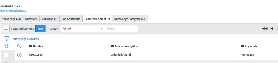 Most Useful section in Knowledge homepage configur... - ServiceNow ...