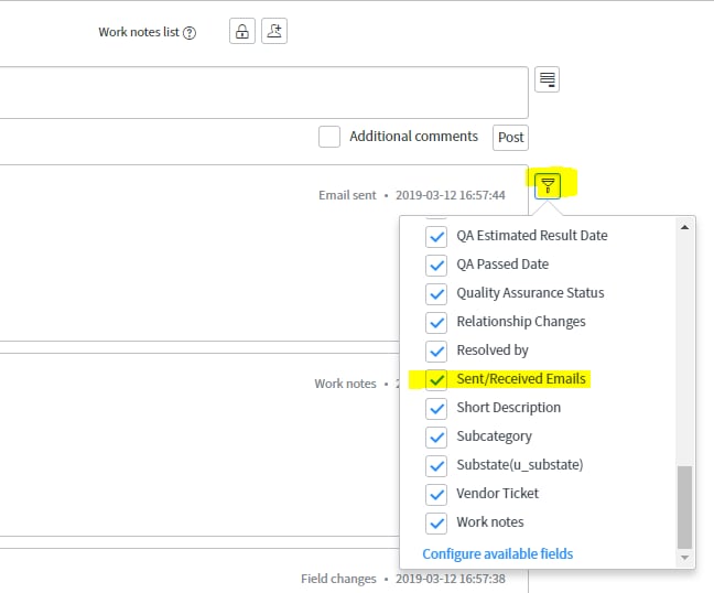 Solved: How to add Email content in activity log of record - ServiceNow ...