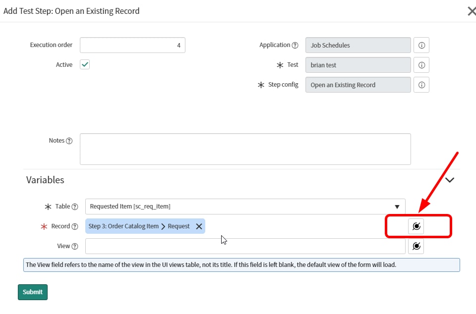 Solved: How to do record validation for requests submitted... - ServiceNow Community