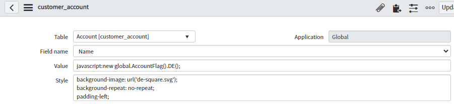 How to add a Country Flag icon on a incident or ch... - ServiceNow ...