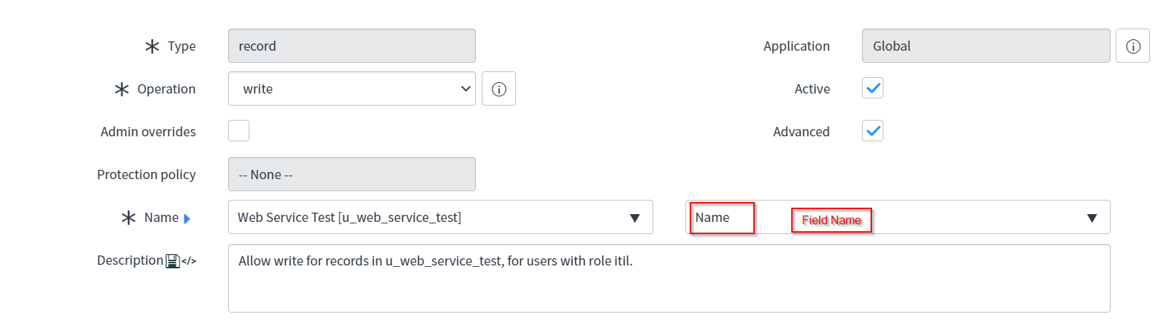 How to create ACL on Extended fields - ServiceNow Community