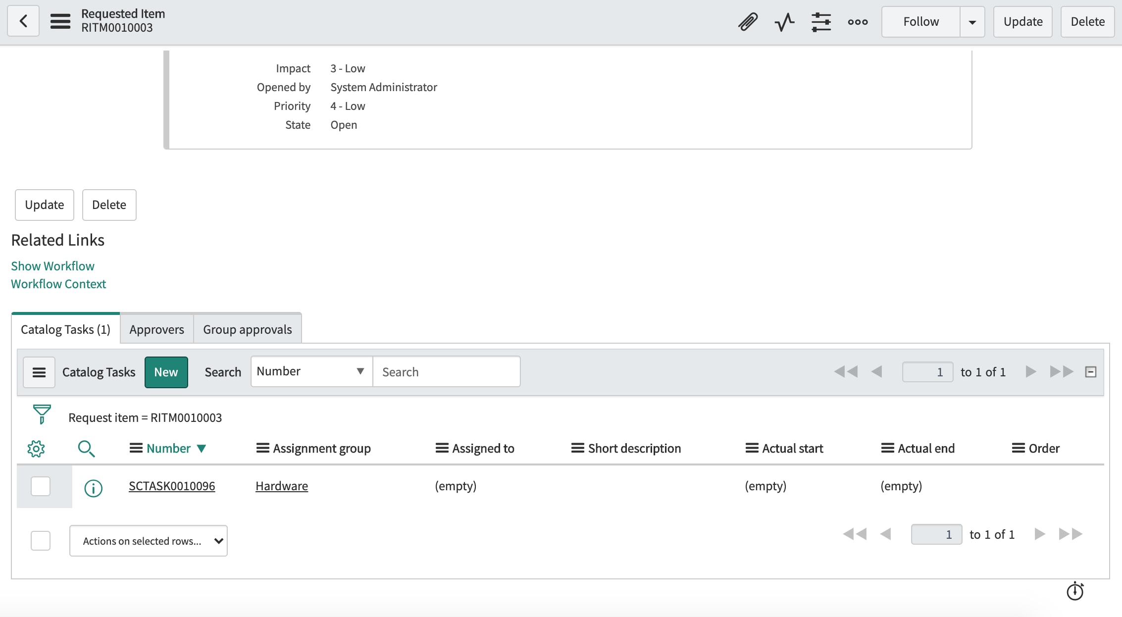 Service Catalog Data Lookup - ServiceNow Community