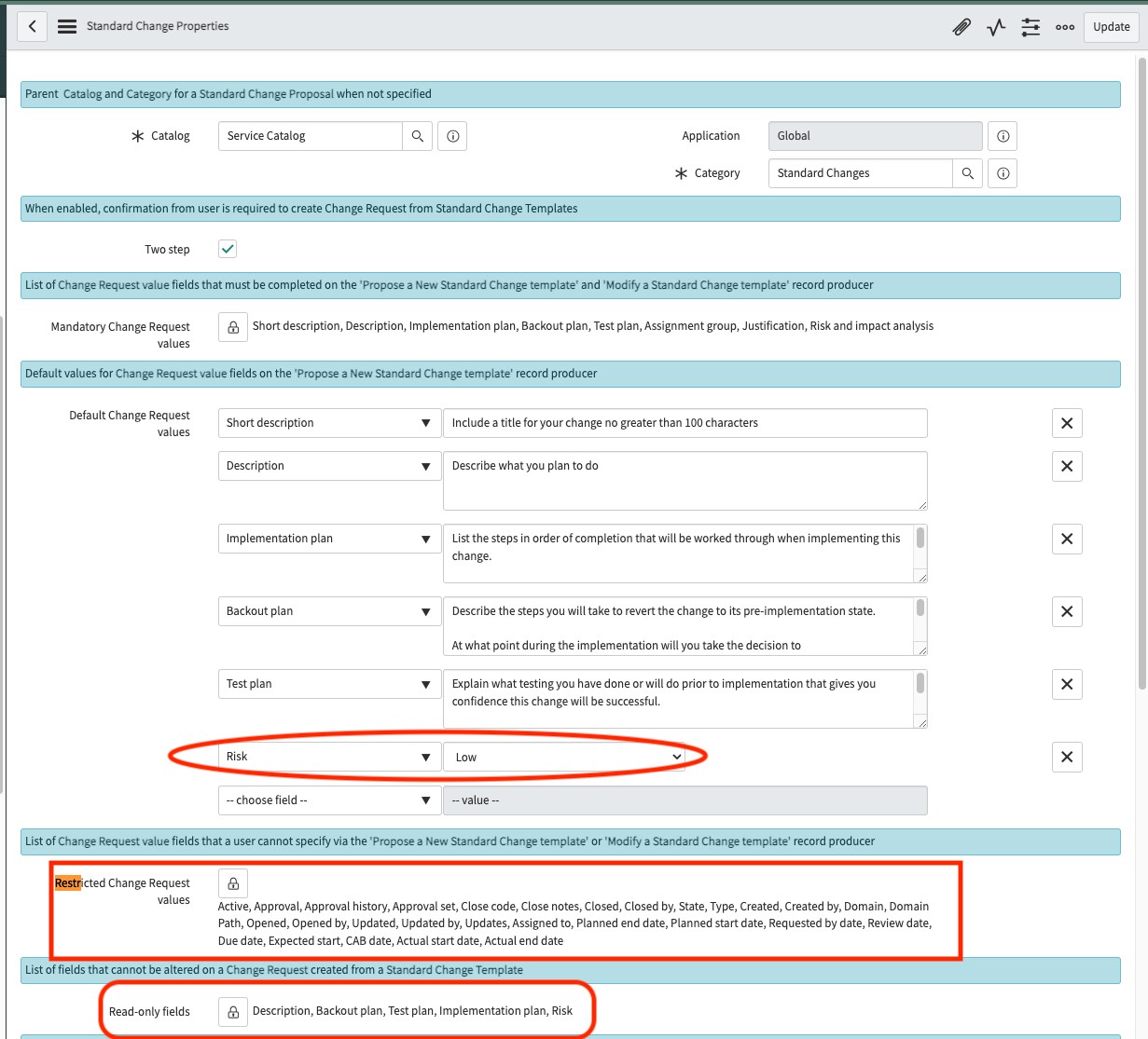 CIS-ITSM Simulator Task 21 Configure Standard Chan... - ServiceNow ...