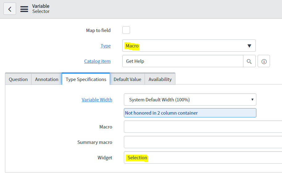 Using portal widgets within the service catalog - ServiceNow Community