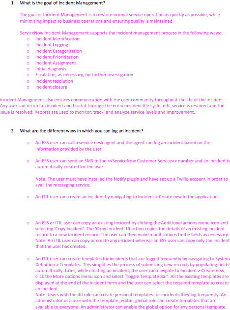 Frequently Asked Questions to get you started with... - ServiceNow ...