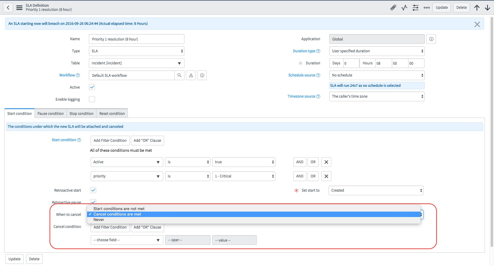 Service Level Agreements (SLA) FAQs - ServiceNow Community