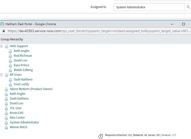Assign to from child group - ServiceNow Community