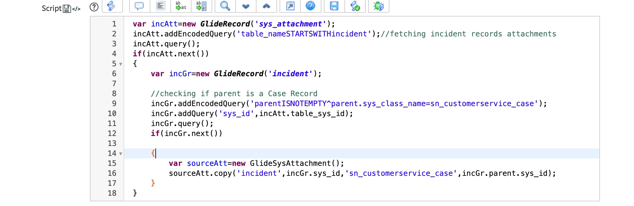 Copying Attachment from one record to another reco... - ServiceNow ...