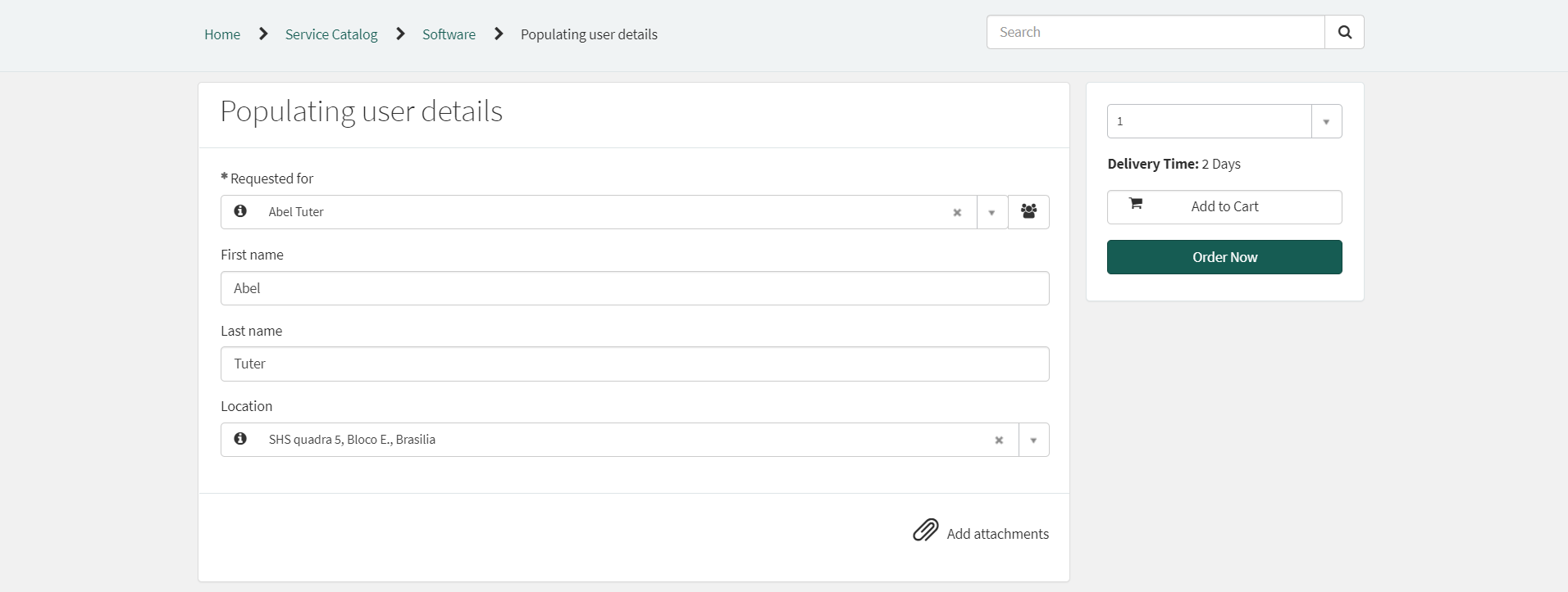 Ways to populate user details in catalog using gli... - ServiceNow Community