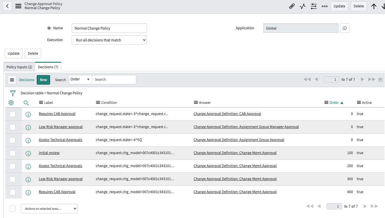 CIS-ITSM Simulator Task 19 Change Approval Policie... - ServiceNow ...