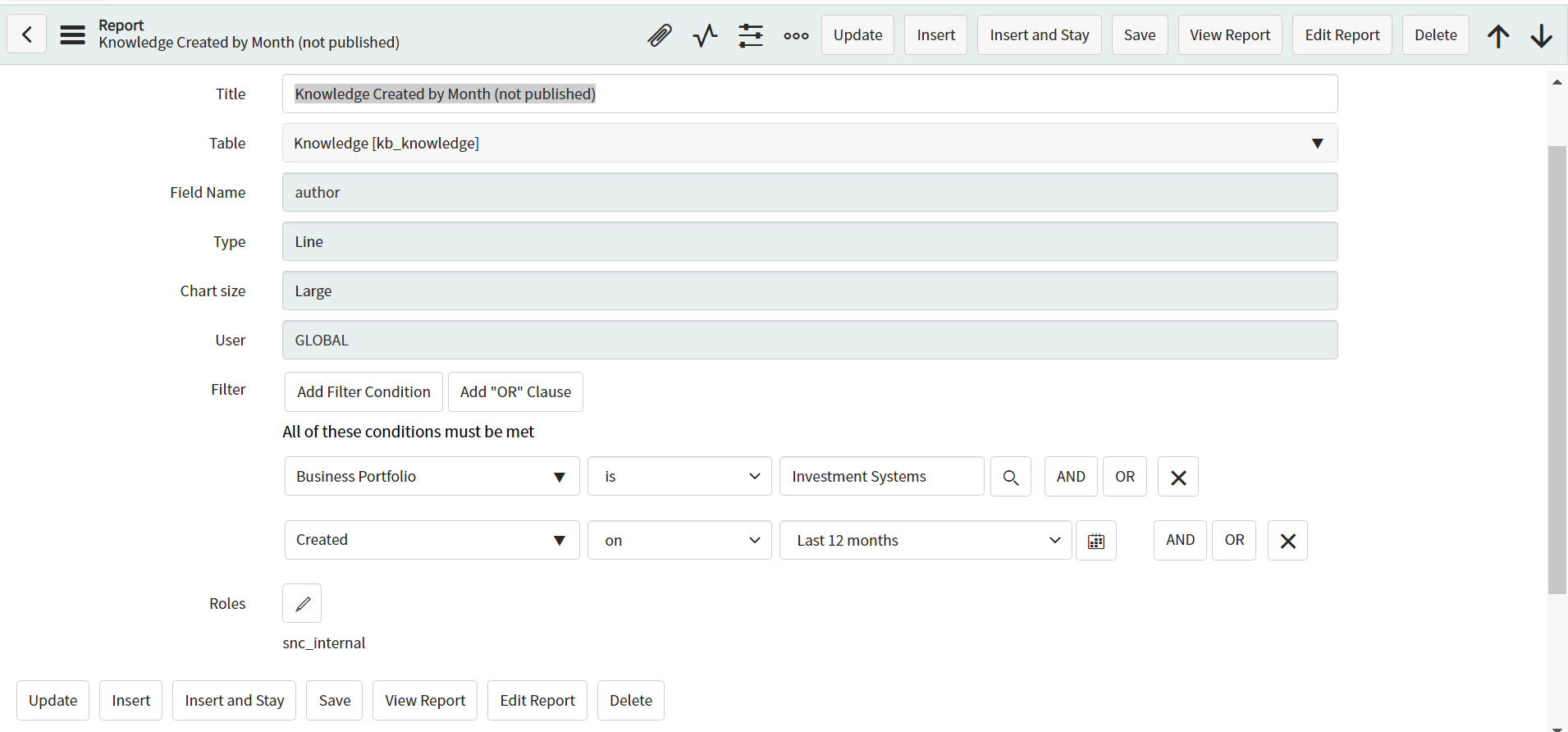 Solved: Can we remove Snc_internal role from the reports - ServiceNow ...