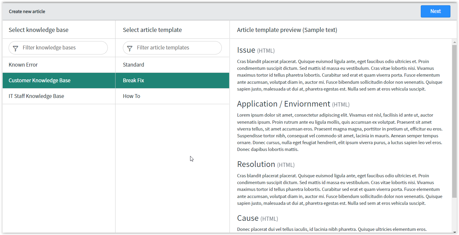 Article Preview Template (Sample Text) Posting as ... - ServiceNow ...