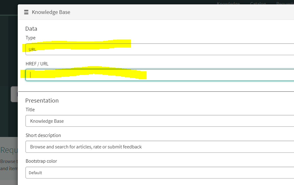 knowledge base icon servicenow