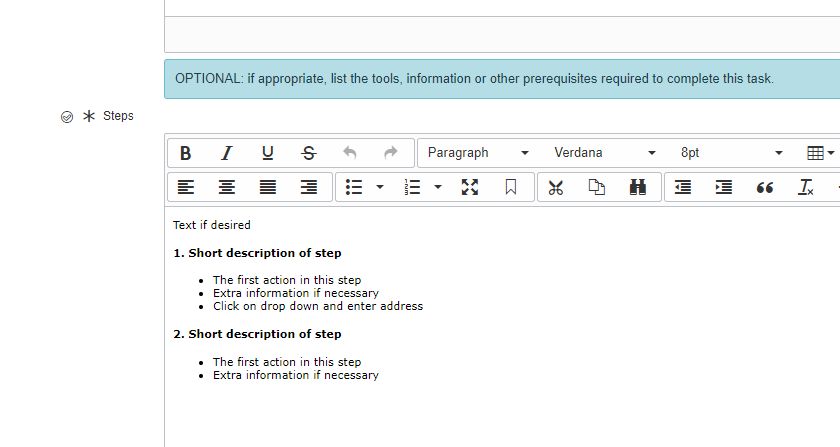 article templates, add in stock text so that the ... - ServiceNow Community