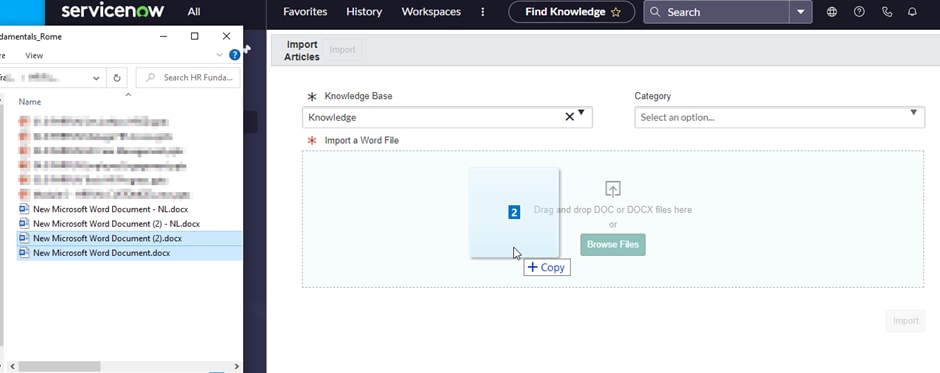 Bulk import Knowledge Articles - Publish and Trans... - ServiceNow ...