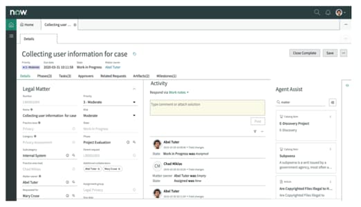 Data Sheet: ServiceNow® Legal Service Delivery - ServiceNow Community