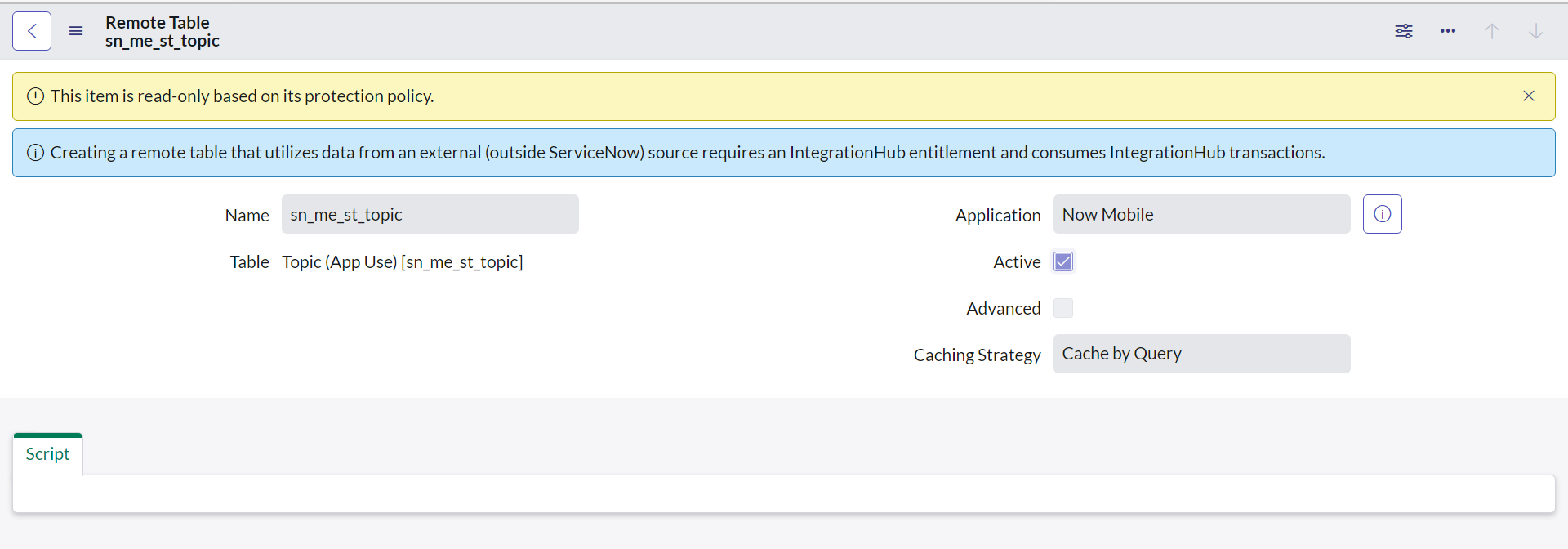 Topic table 'sn_me_st_topic' now mobile - ServiceNow Community