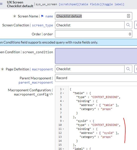 How to display Checklists on Configurable Workspac... - ServiceNow ...