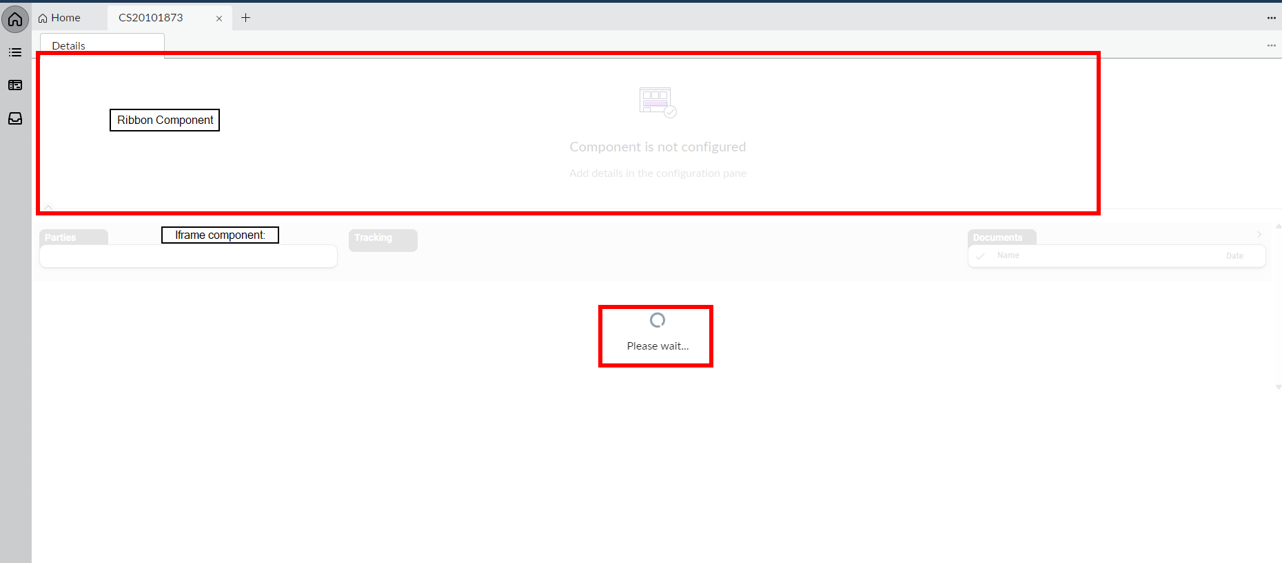 Components are visible when page is still loading ... - ServiceNow ...