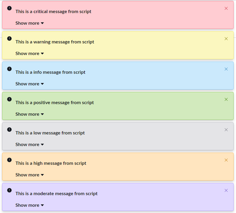 UI Builder || Alert messages on custom pages - ServiceNow Community