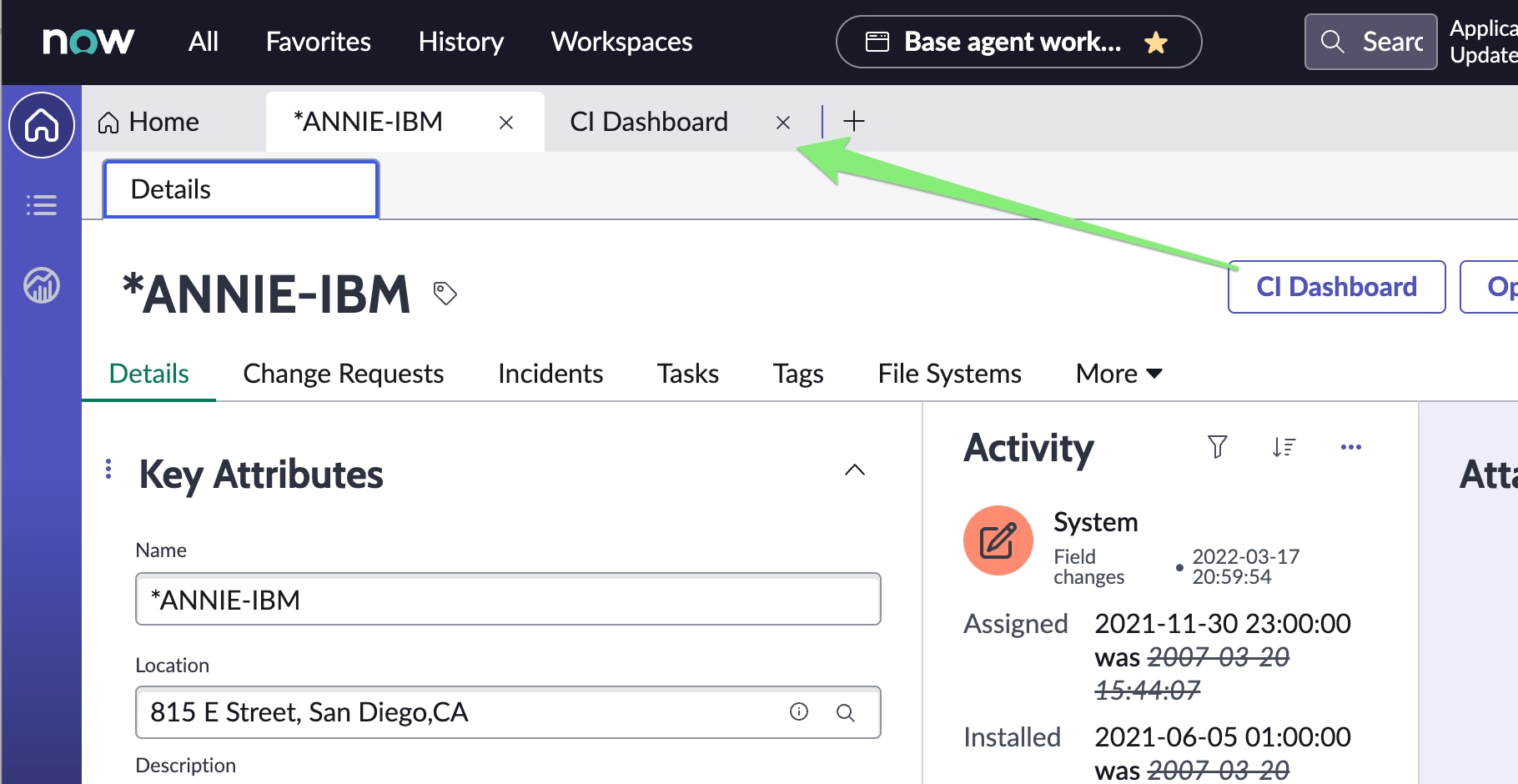 Open an new UI Builder Tab from Workspace Record p... - ServiceNow ...
