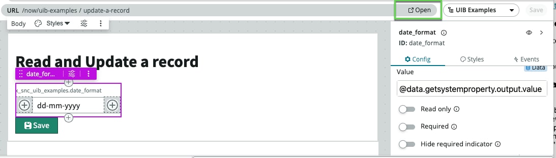 How to update a record with the value from a field... - ServiceNow ...