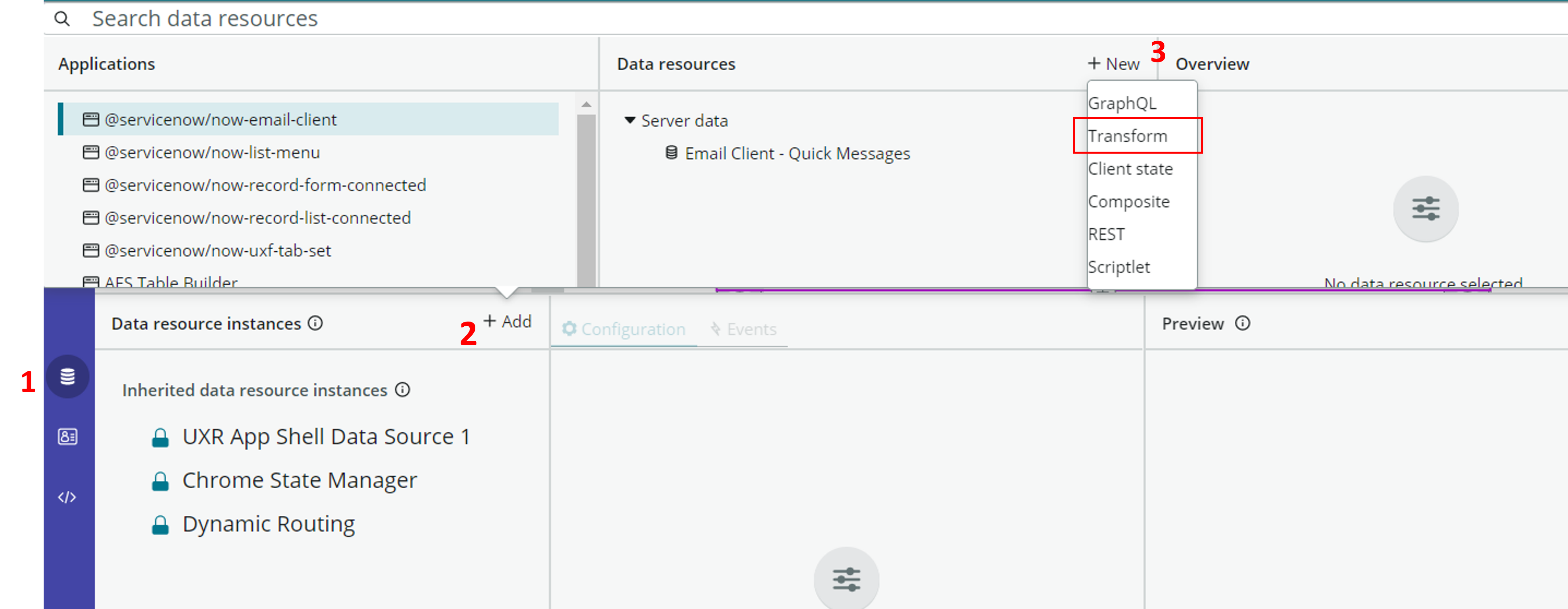 UI Builder Series || Exploring Transform Data Sour... - ServiceNow ...