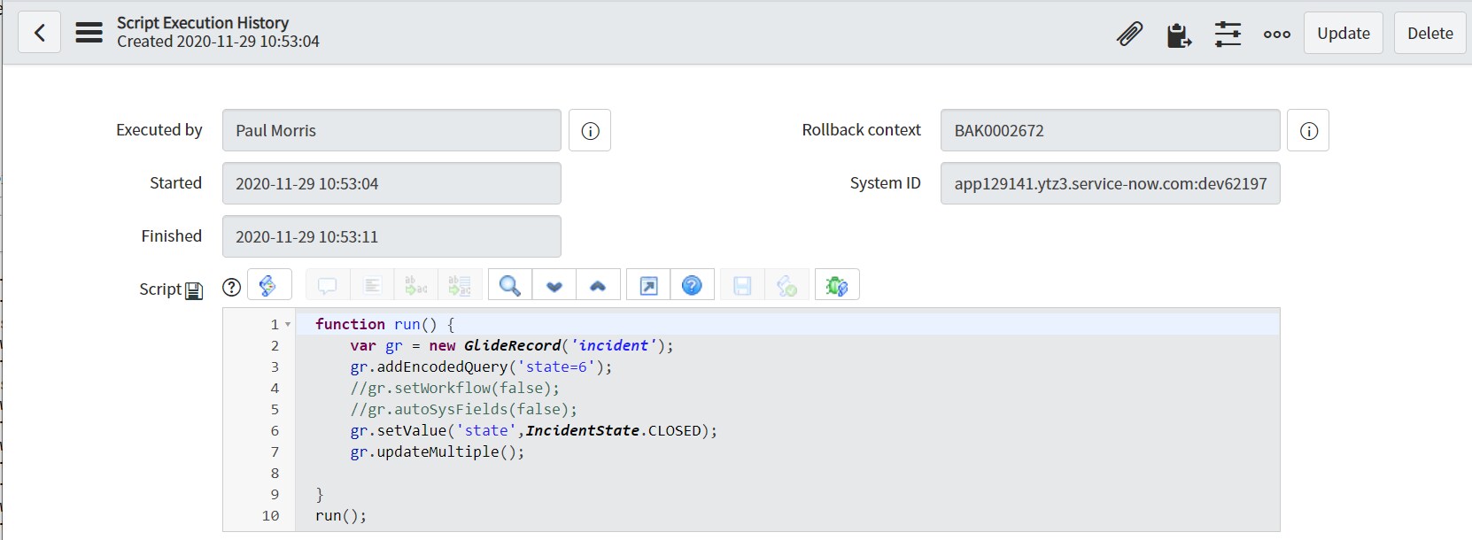Fix Script vs Background Script - Which is the bet... - ServiceNow Community