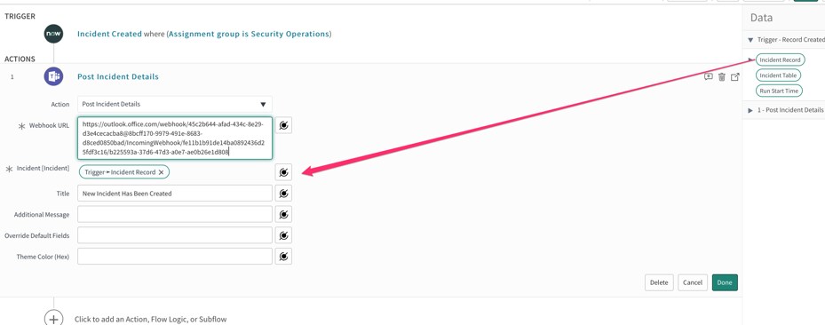Leveraging the MS Teams Spoke in Integration Hub - ServiceNow Community