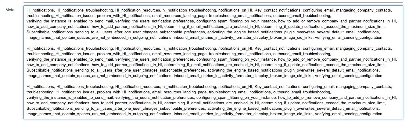 Using meta tags in Knowledge Base articles to impr... - ServiceNow ...