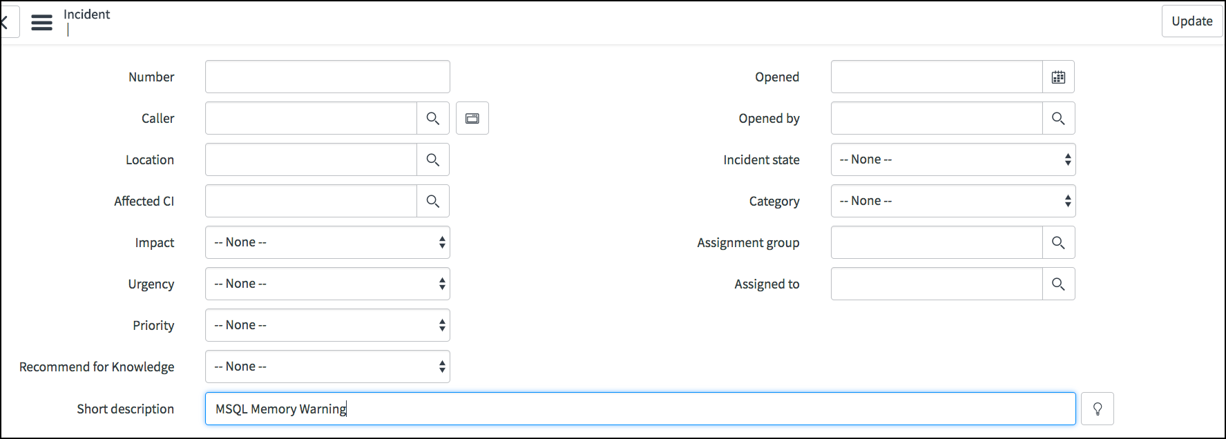 Conducting bulk/mass updates to records - ServiceNow Community