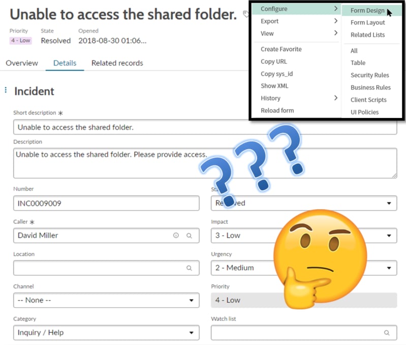 How to modify form layouts in Service Operations W... - ServiceNow ...