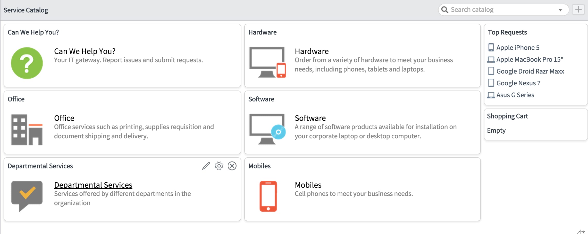 UI16 updates to Service Catalog - ServiceNow Community