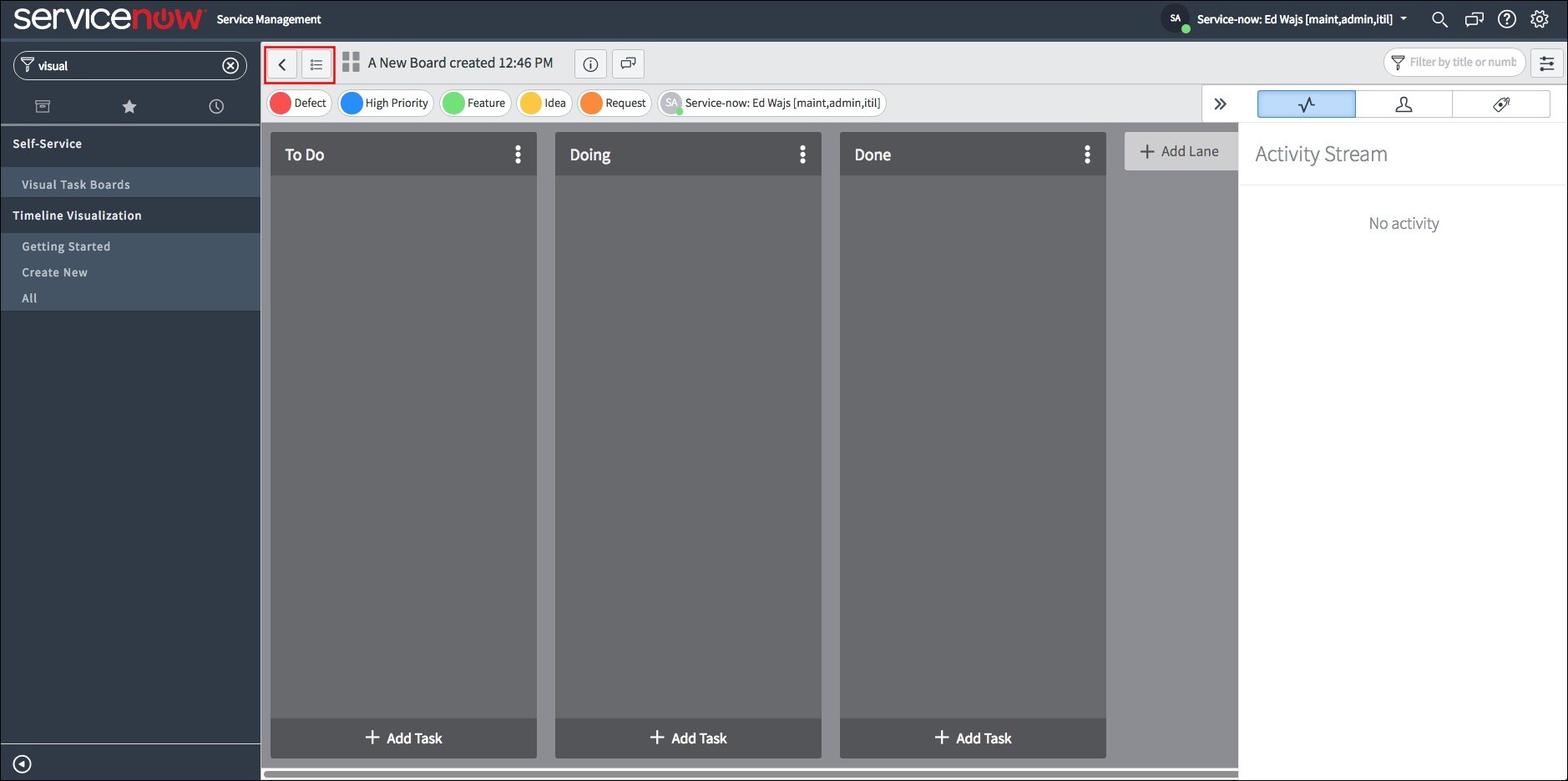 5 Visual Task Board Configuration (not so) Frequen... - Page 2 ...