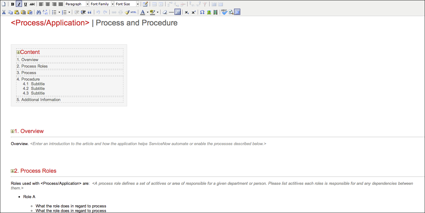 ServiceNow Knowledge Base template code for our In... - ServiceNow ...
