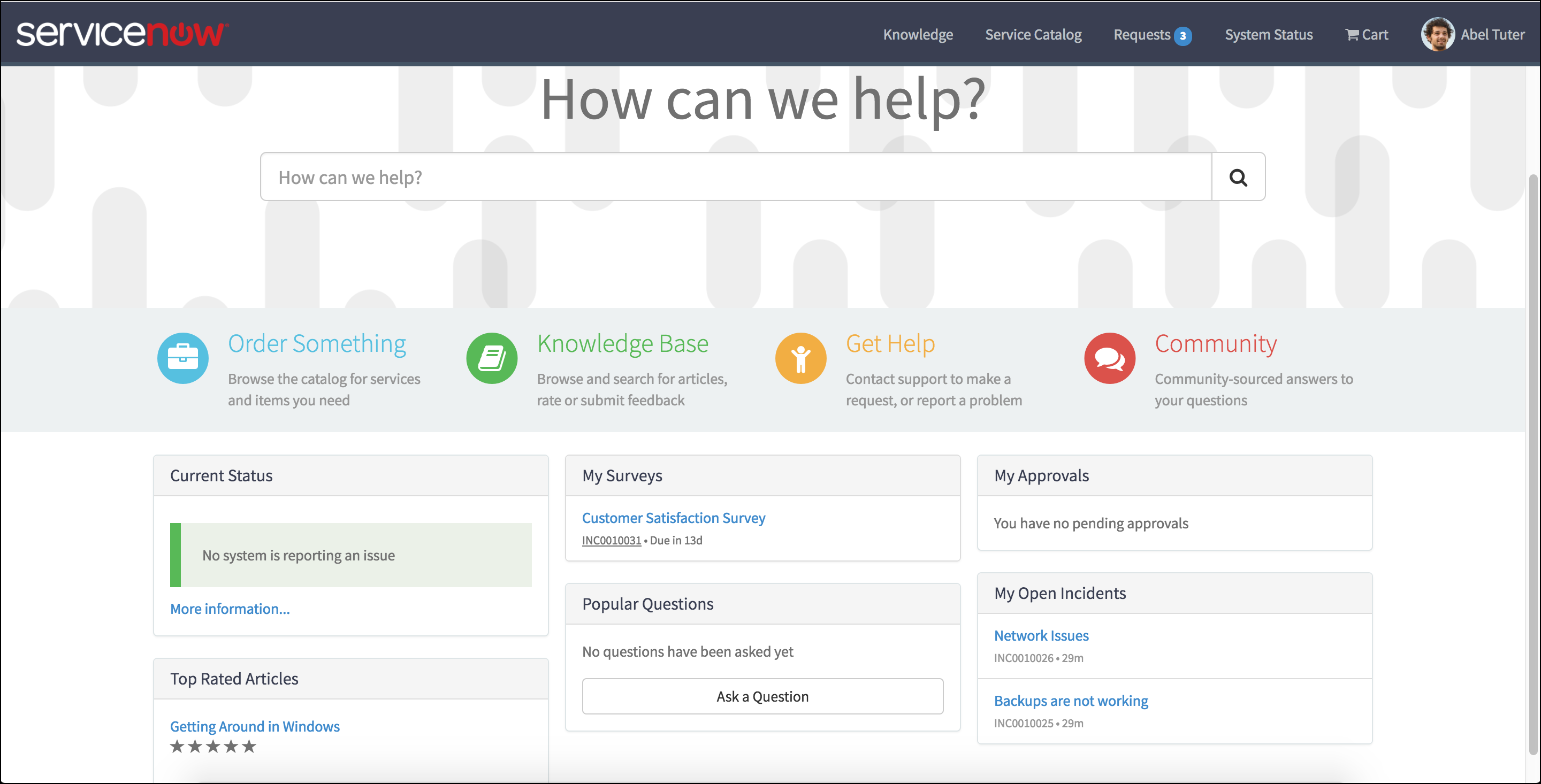 Setting up public surveys in Service Portal - ServiceNow Community