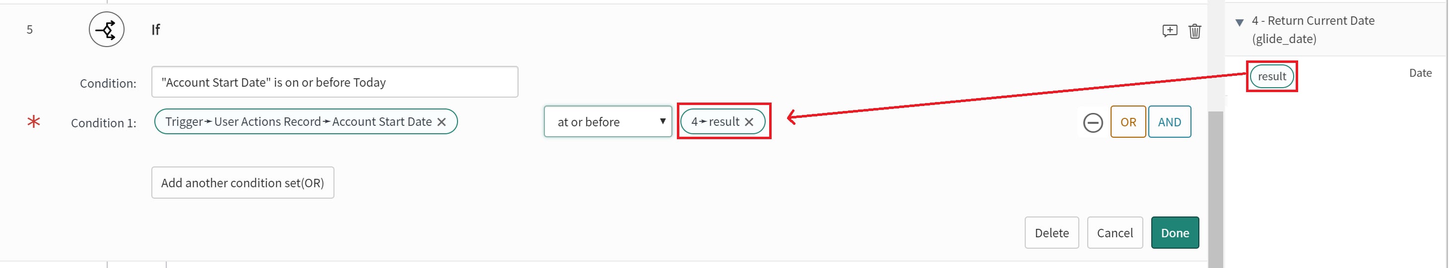 Solved: Flow Designer: reference the Current Date in an IF ...