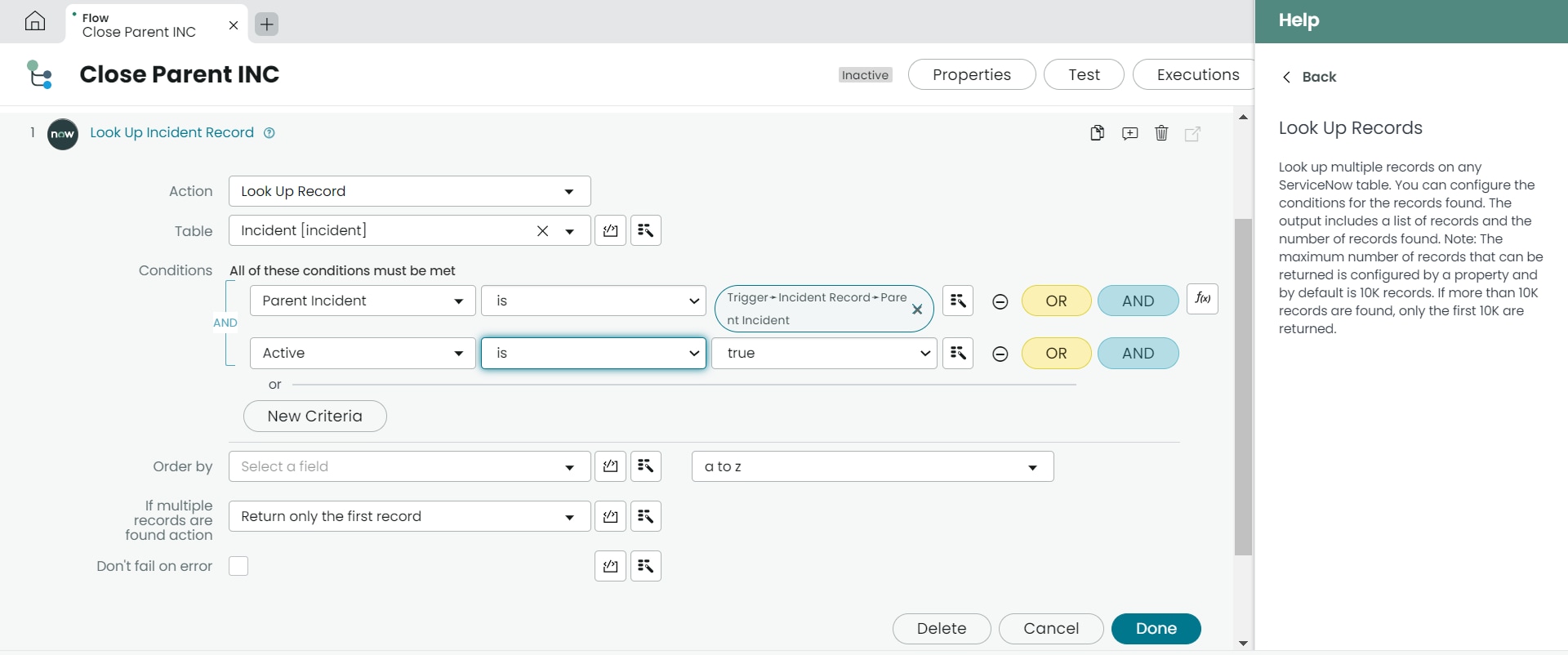 Solved: If all child incident is closed then after Parent ... - ServiceNow Community