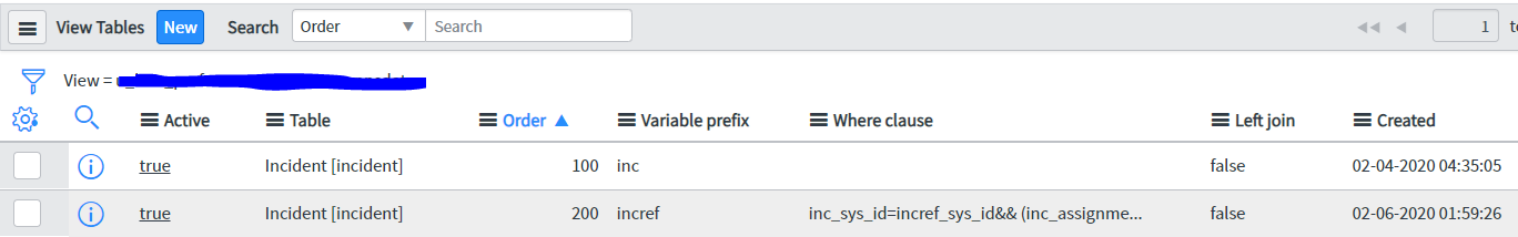 Solved: Database view to filter the tickets created on las... - ServiceNow Community