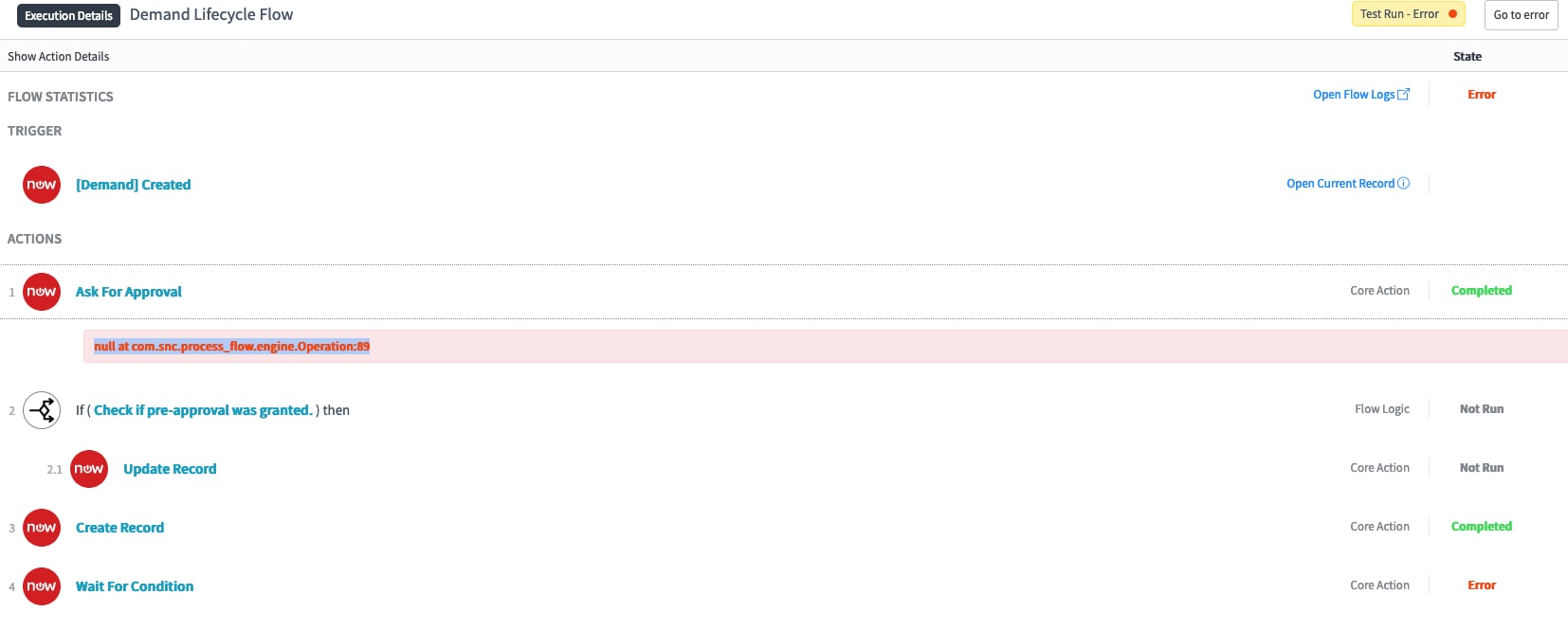Flow Designer - null at com.snc.process_flow.engin... - ServiceNow ...