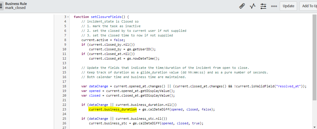 Solved: How to get Business Duration of RITM's in reports - ServiceNow ...