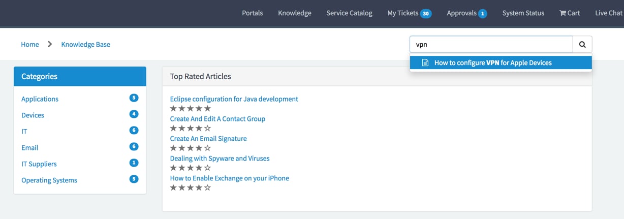 Widget "Knowledge Homepage Search" typeahead/sugge... - ServiceNow ...