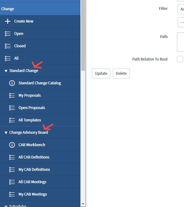 Is it possible to create sub menus under the menu ... - ServiceNow ...