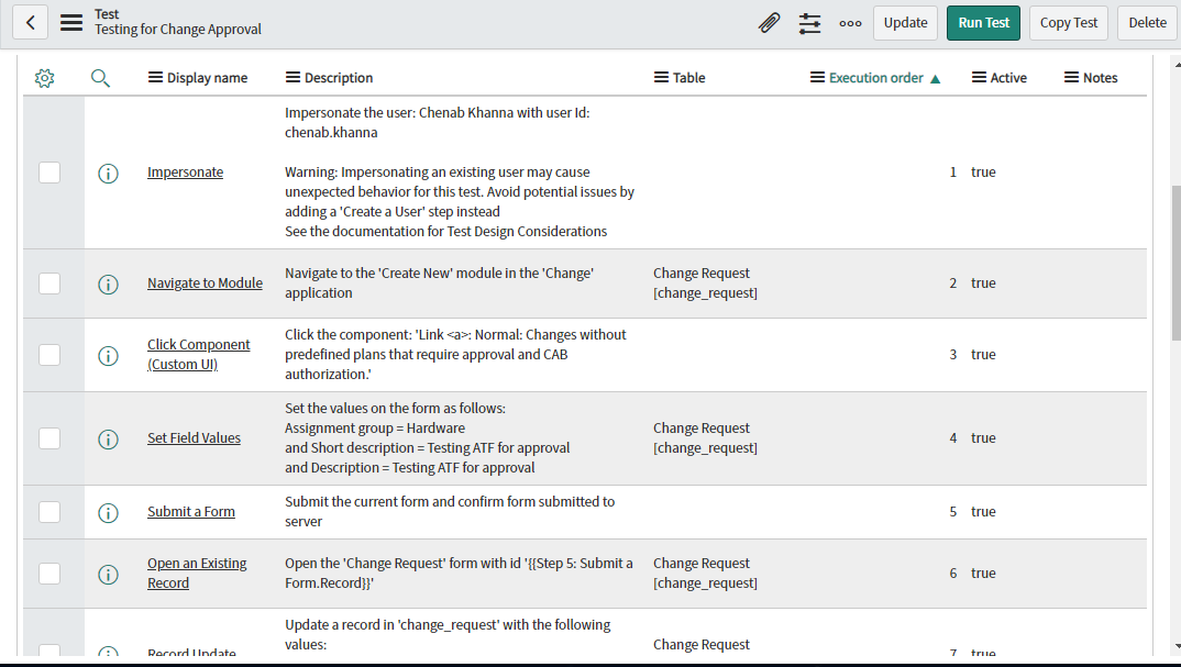 Enable dynamic multiple approval in ATF for change... - ServiceNow ...