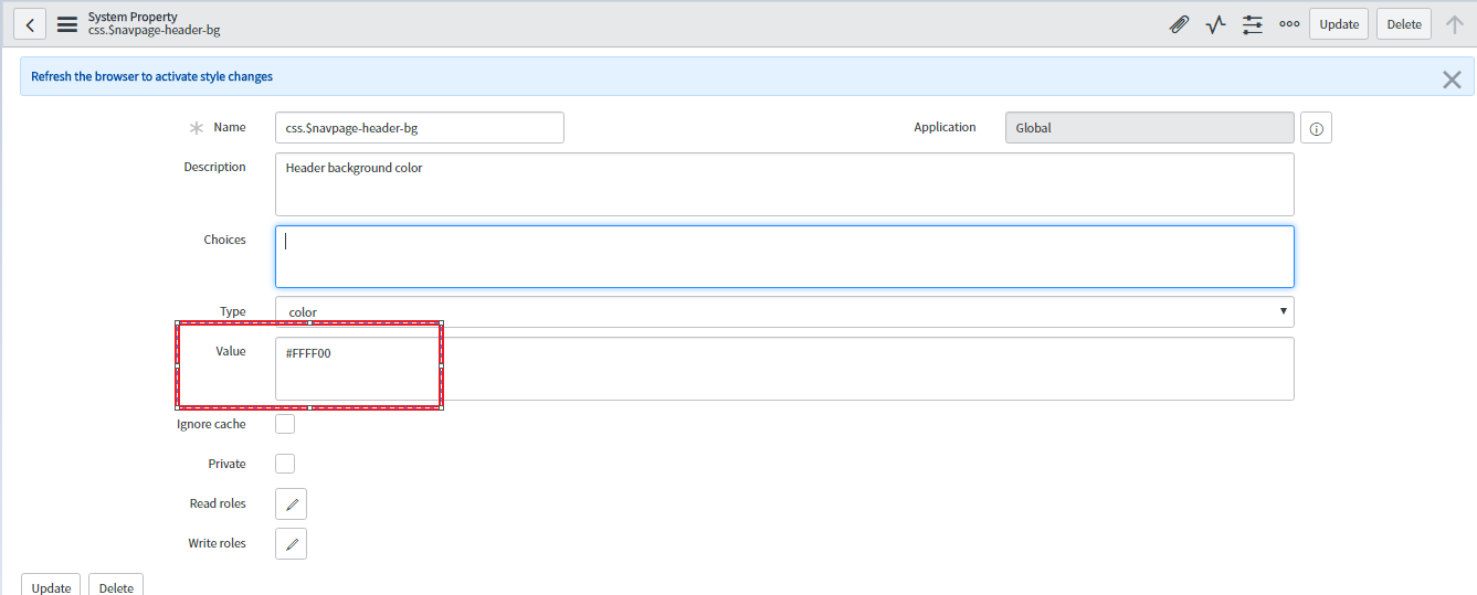 Solved: Change banner colour on login page - ServiceNow Community