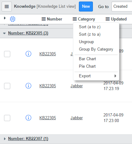 Changing category of multiple KB articles - ServiceNow Community