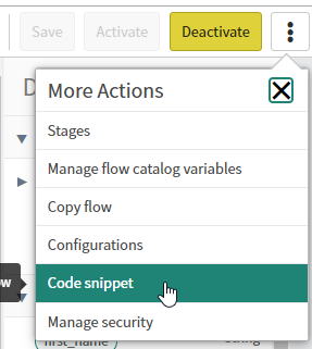 How to get to the flow context generated for my RI... - ServiceNow Community