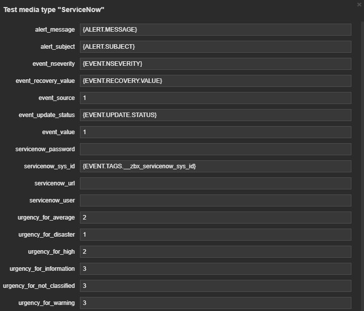 Zabbix Integration - ServiceNow Community